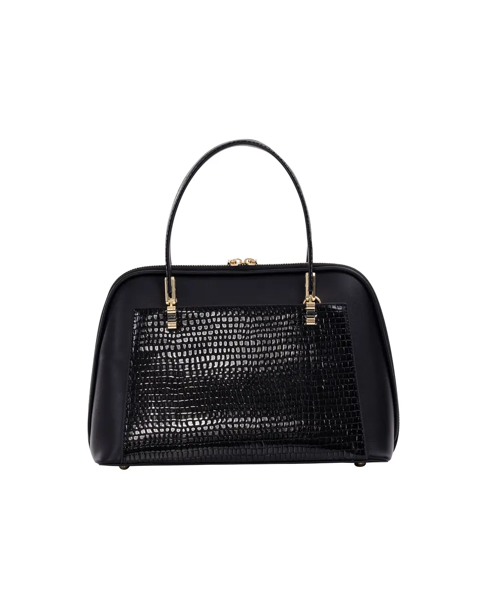 Faux Leather Bag with Zipper - SecilStore