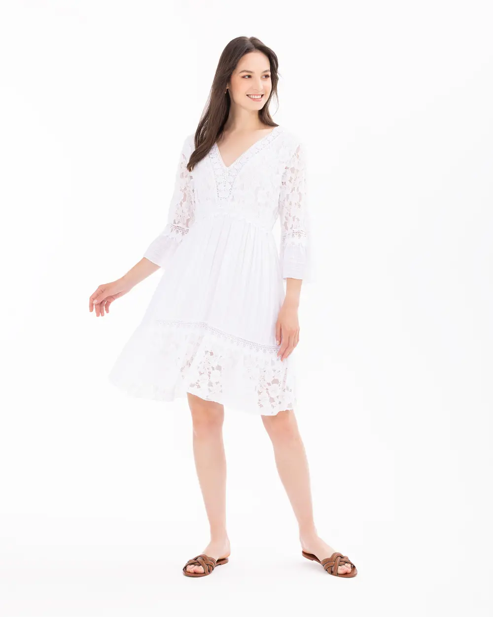 V Neck Dress Secilstore