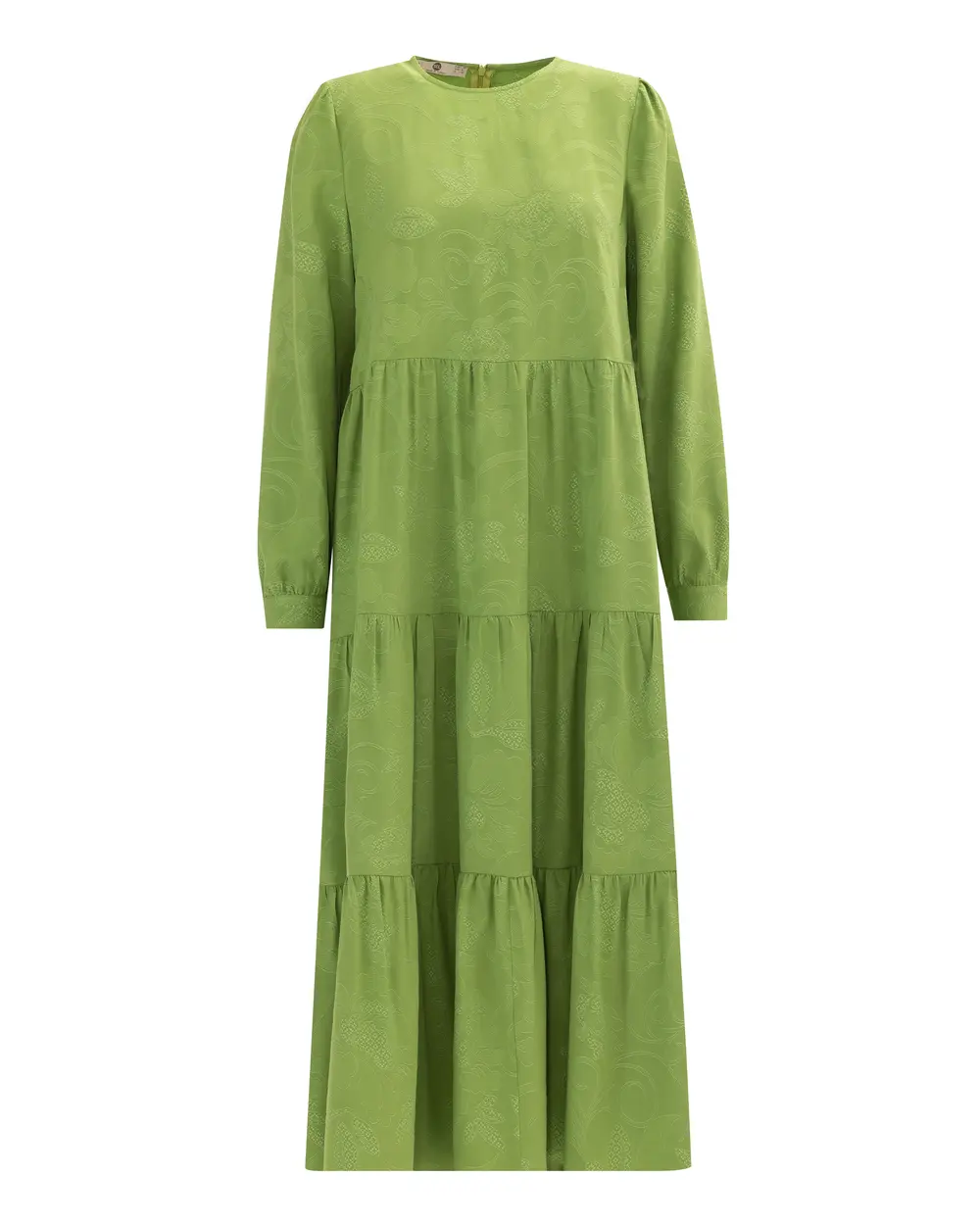 Zero Neck Patterned Dress Secilstore