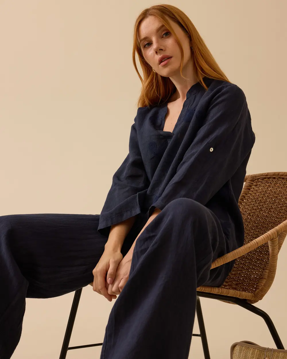 Embroidery Detailed Set - SecilStore