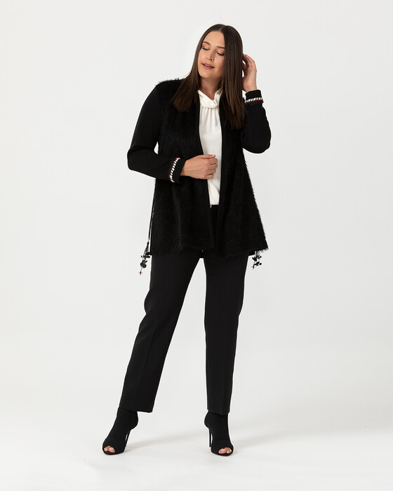 PLUS SIZE QUILL JACKET - SecilStore