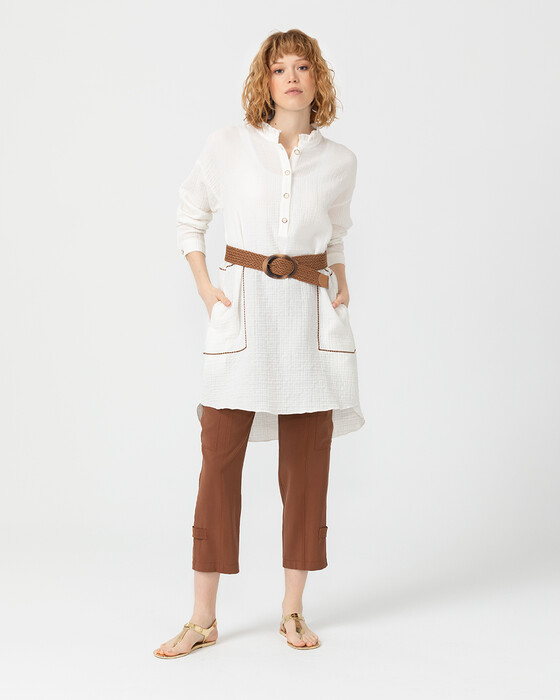 ASYMMETRIC CUT TUNIC - SecilStore