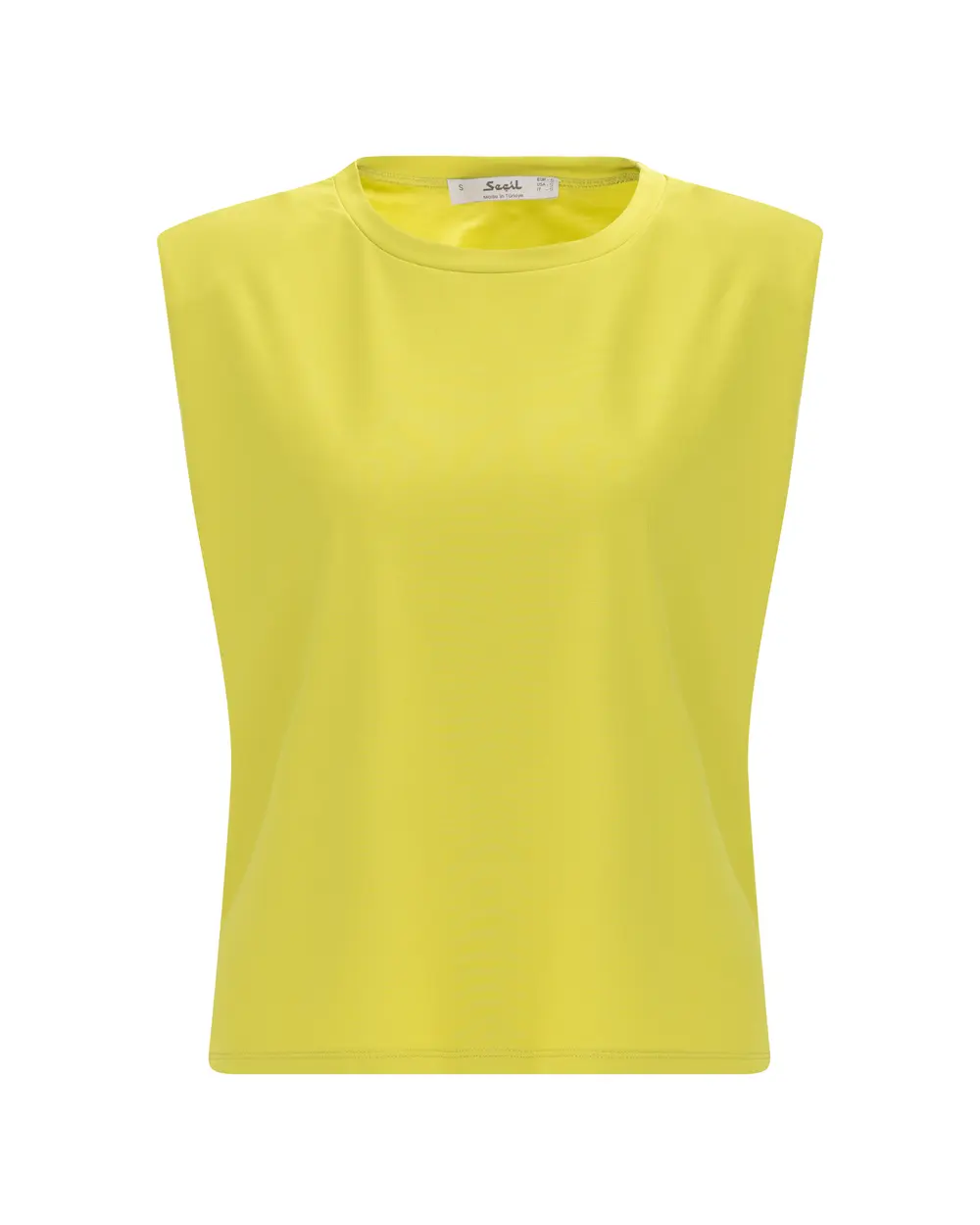 Round Neck Wadded T Shirt Secilstore