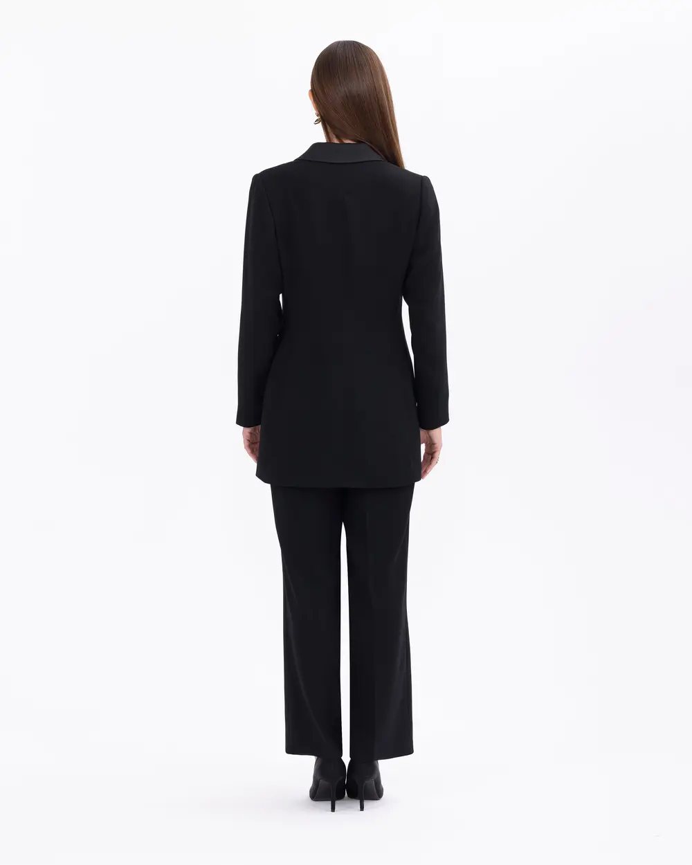 Wide Leg Full Length Classic Pants Secilstore
