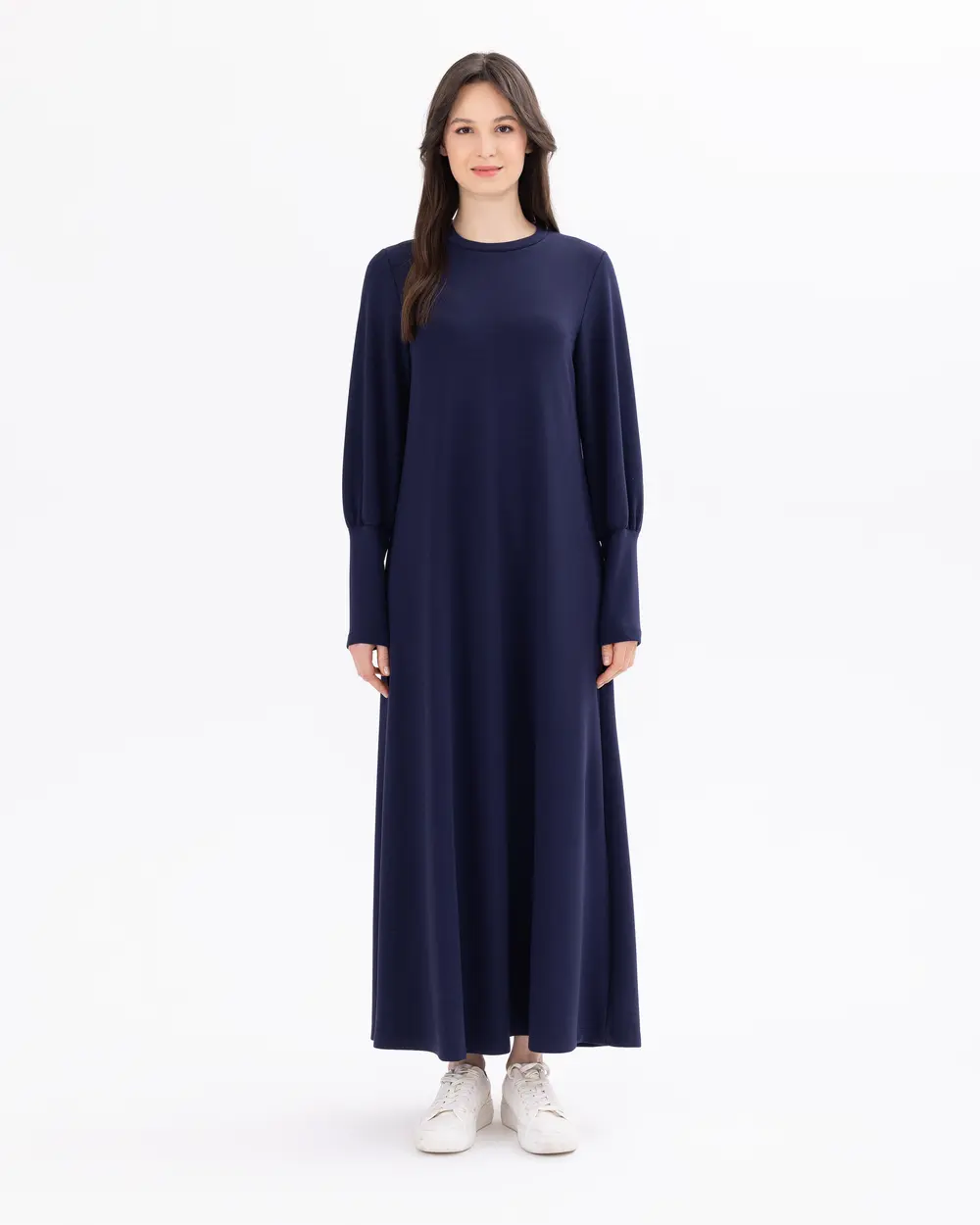 Zero Neck Knitted Fabric Dress - SecilStore